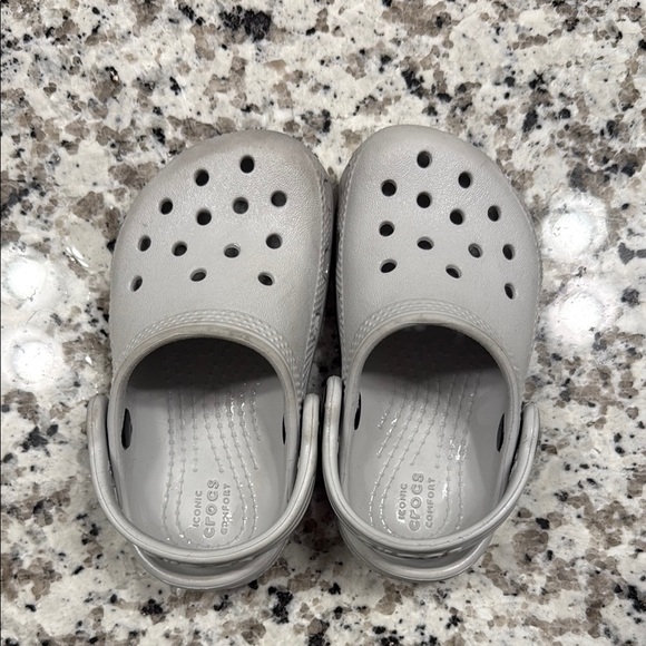 CROCS | Shoes | Crocs Kids Light Gray | Poshmark